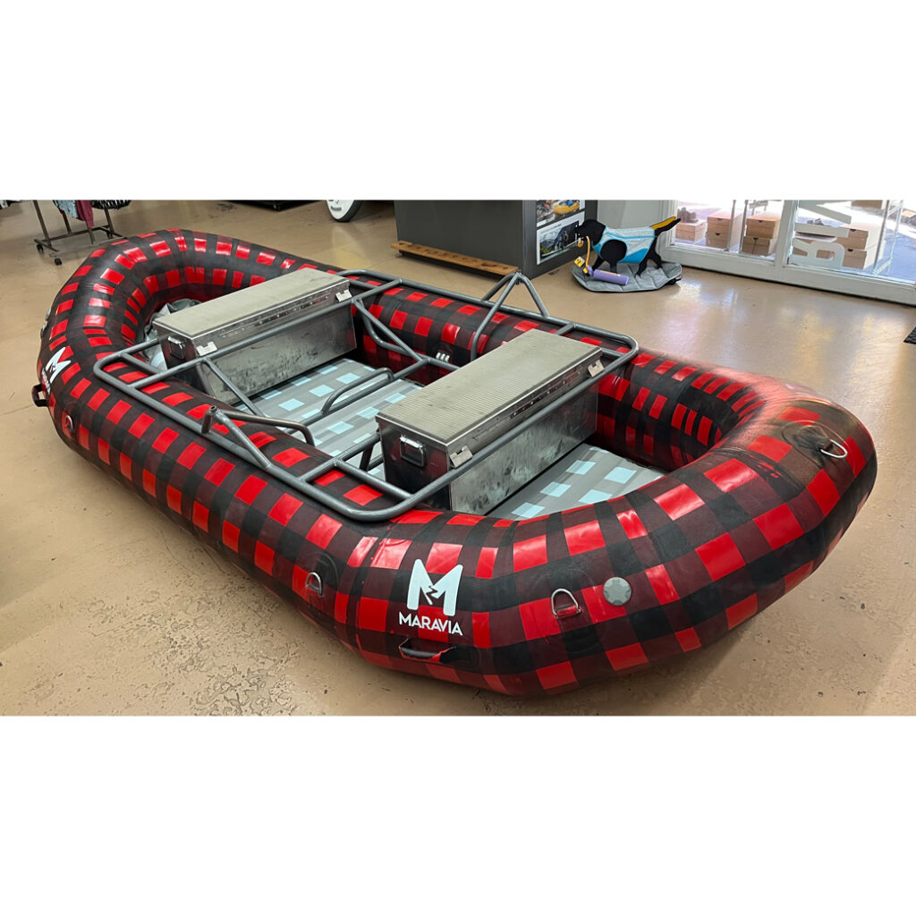 Used Maravia 2020 Prime Plaid Boat and frame package – Cascade River Gear